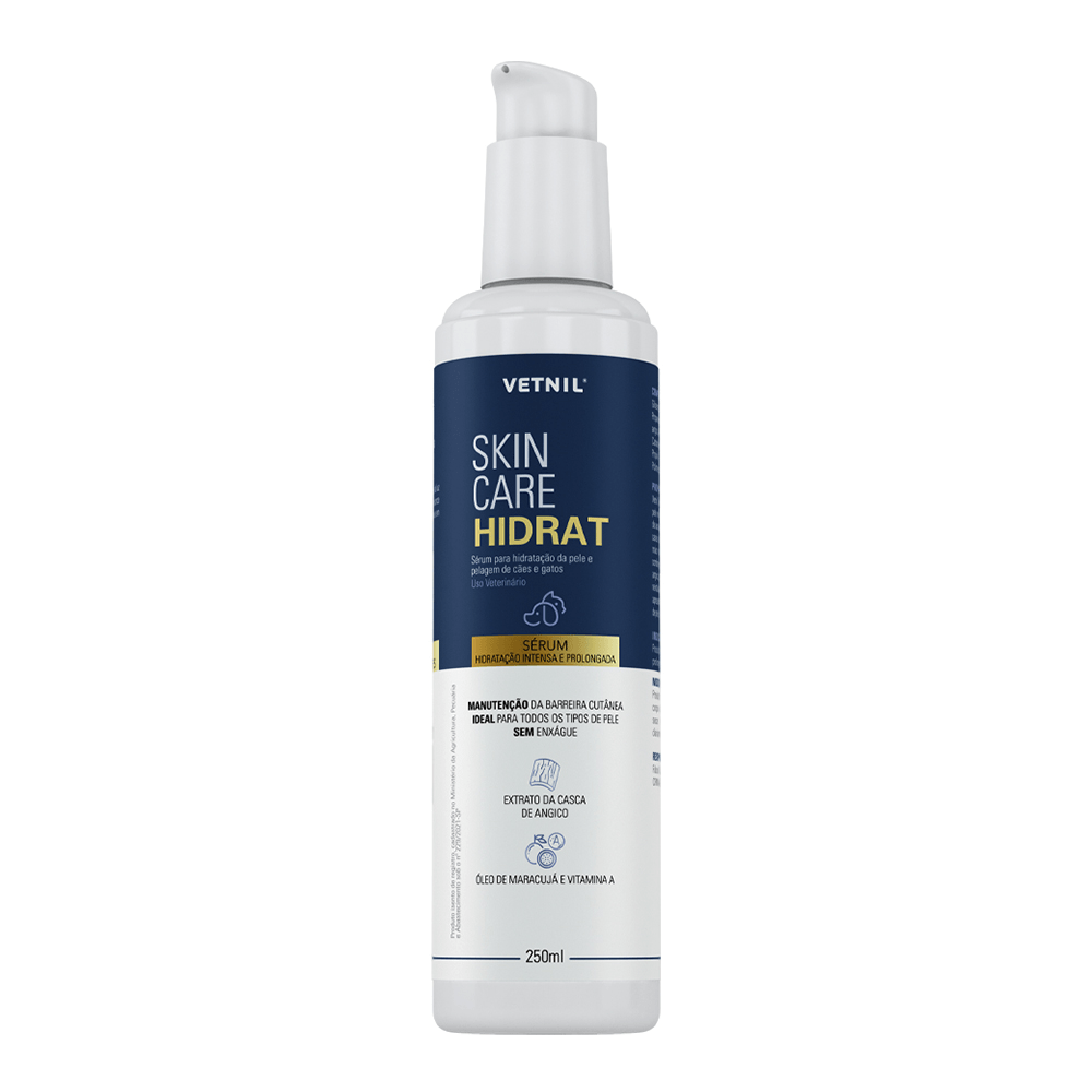 Spray Hidratação Vetnil Skin Care Hidrat para Cães e Gatos - 250ml